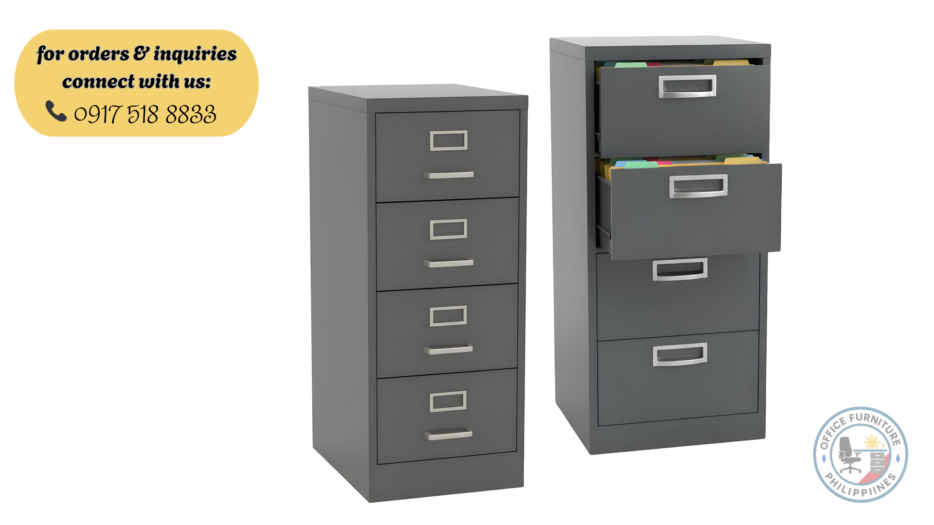 Filing Cabinet 4 Drawer Philippines: Secure, Organized, and Built to ...