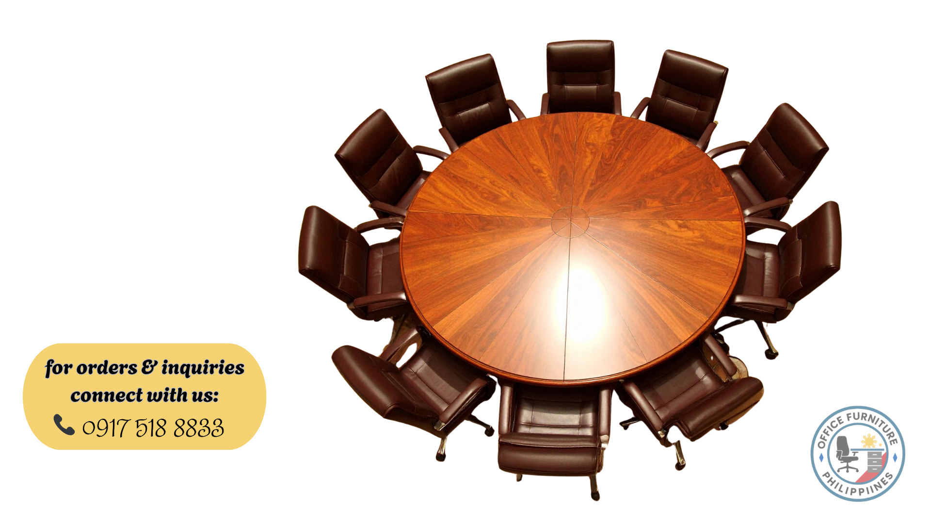 Round Meeting Table Philippines: Collaboration in Every Circle - Office ...